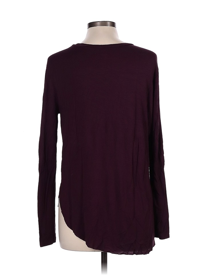 Halogen Women Red Long Sleeve T-Shirt L | eBay