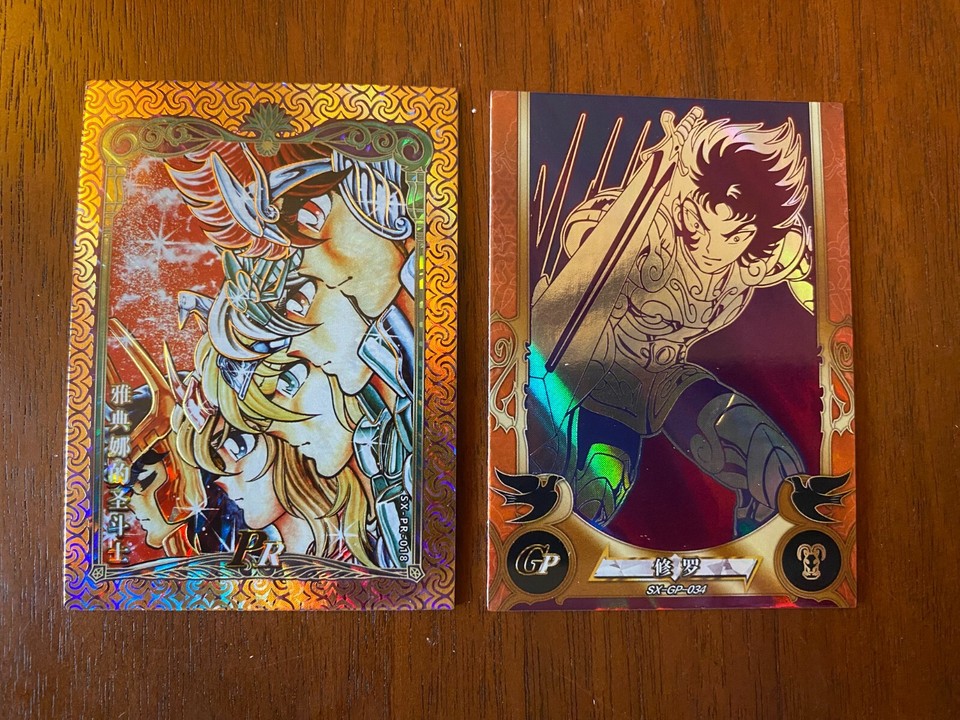 Saint Seiya God Myth Anime Collectable Trading Card Seal Box 12 Zodiac ...
