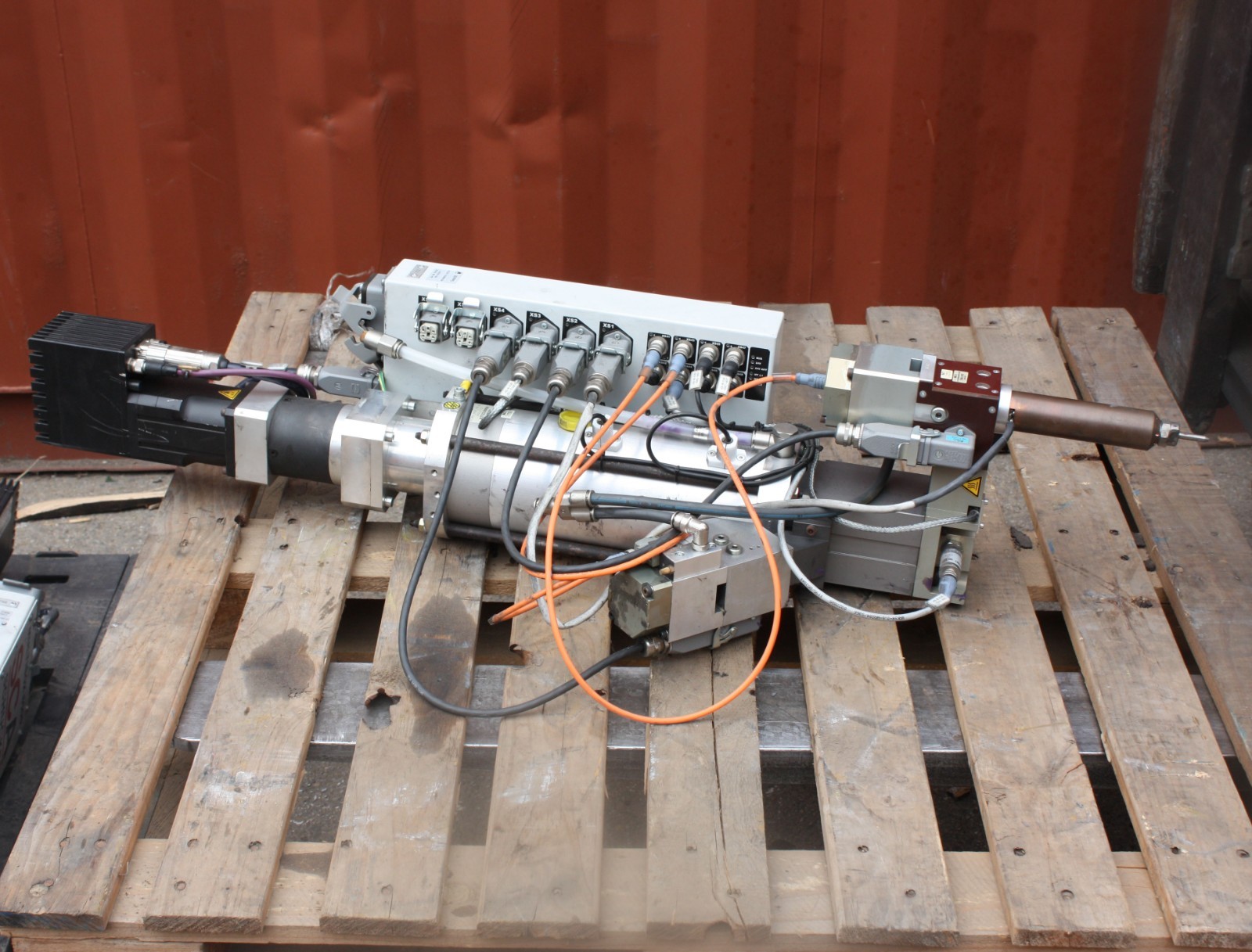 SCA Schucker Multibox sys 6000 DOSING SYSTEM shot meter servo gun ...