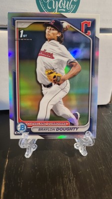 2024 Bowman Draft Chrome Refractor Braylon Doughty | eBay