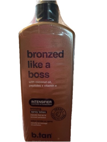 b.tan Sun Tanning Lotion Spray 8.45 oz - Bronzing Accelerator with ...