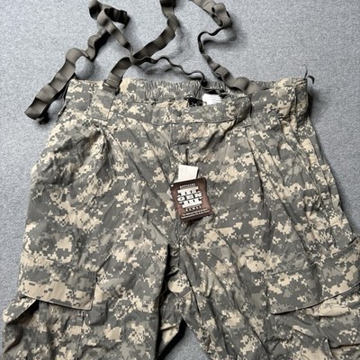 US Army GEN III ECWCS Level 5 Soft Shell Pants ACU Camouflage XL Cold ...