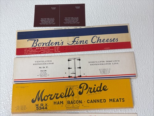 O Scale Cardboard Freight Car Sides Lot of 5 Model Railroad | eBay