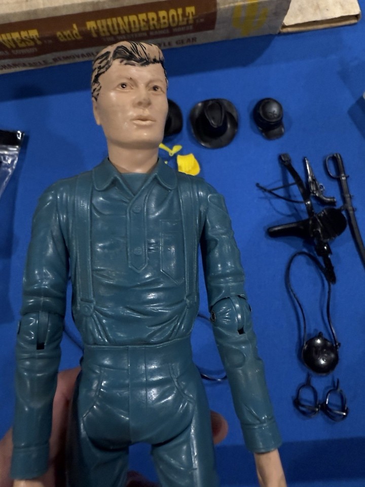 Marx Zeb Zachary #1862 Fort Apache Fighters Johnny West Best Of The ...