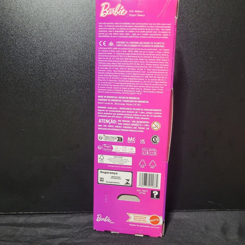 Barbie #231 In Blue Butterfly Dress w/Pink Accessories Mattel | eBay