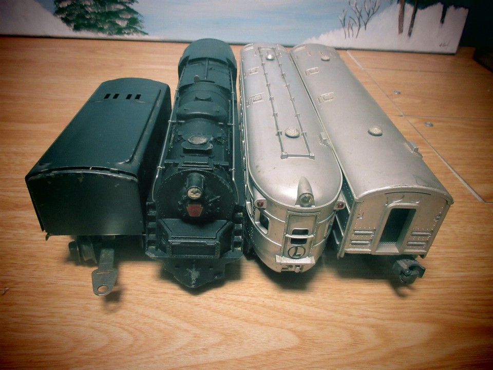 Lionel 681 Steam Turbine Locomotive W/TENDER & 2421 &2423 LIONEL ...