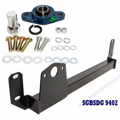 BLACK Steering Gear Box Stabilizer Bar fits 94-02 Dodge RAM 1500 2500 ...