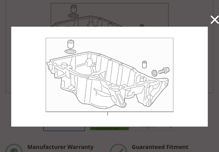 Genuine Honda Oil Pan 112005A2A00 OEM for sale online | eBay