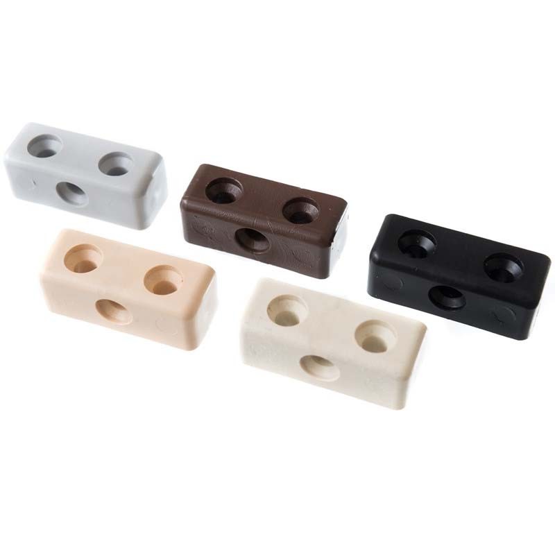 Furniture Cabinet KD Knockdown Fitting Fixing Connectors Modesty Block ...