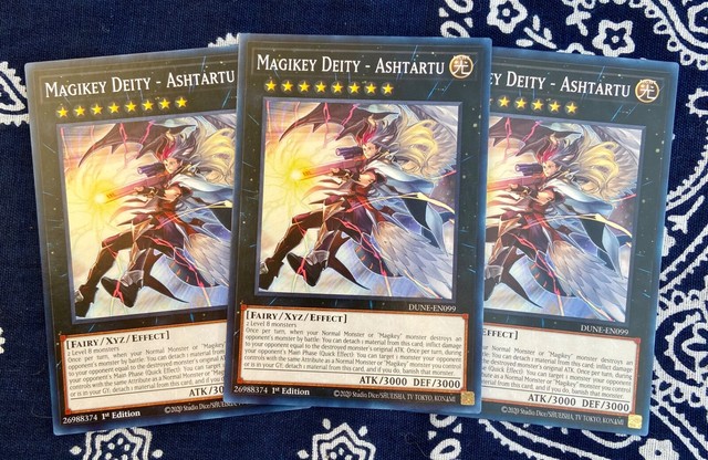 Yu-Gi-Oh! TCG Magikey Deity - Ashtartu Duelist Nexus DUNE-EN099 1st ...