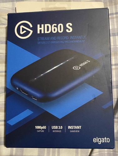Elgato HD60S Game Capture Card - Black (1GC109901004) 813180020306 | eBay