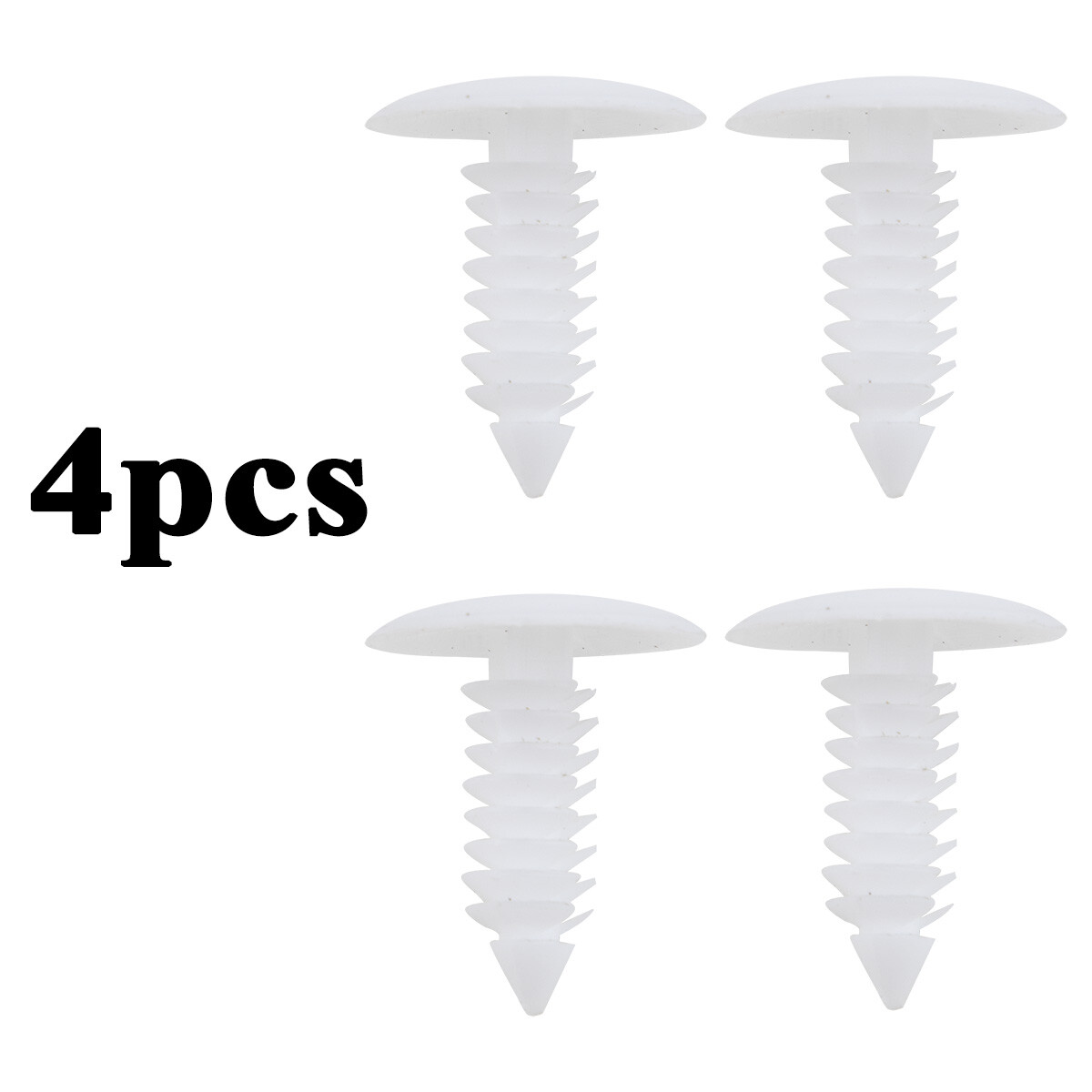 4Pcs Bumper Plugs Front License Plate Holes Cover Clips Retainer Car ...