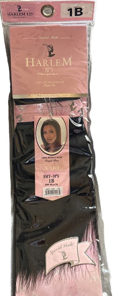 Harlem 125 Yaki 100% Human Hair - 10" | eBay