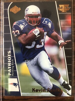 1999 Collector's Edge Gold Foil Triumph Football Card #T155 Kevin Faulk ...