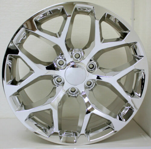 Dodge 20" Chrome Snowflake Wheels For 2019-24 Ram 1500 Laramie Limited ...
