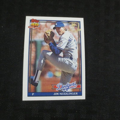1991 Topps Desert Shield #39 Jim Neidlinger Dodgers | eBay