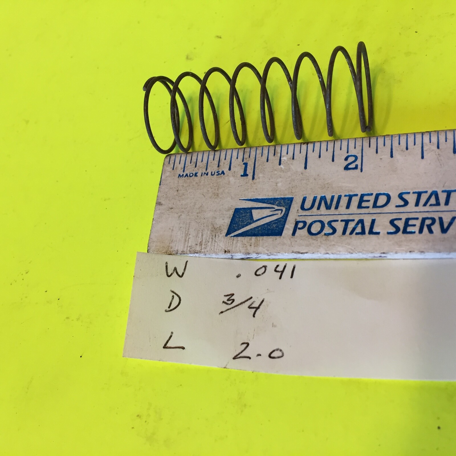 Wheel cylinder compression spring. 2 inch. Item: 5564 | eBay