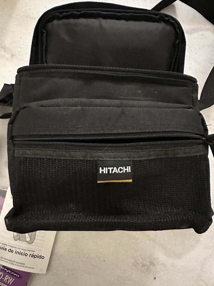 Hitachi DZ-GX5080A DVD Camcorder w/ Accessories – Case, Batteries ...