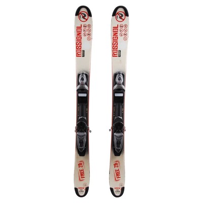 Mini ski occasion Rossignol Scratch Free ZB + fixations | eBay