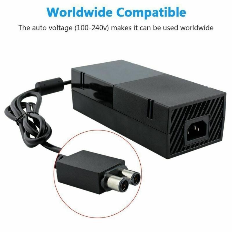For Microsoft XBOX ONE Console AC Adapter Brick Charger Power Supply ...