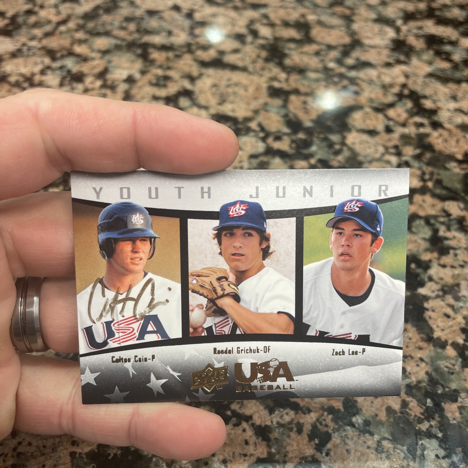 Colton Cain 2008 Upper Deck 57 USA Auto | eBay