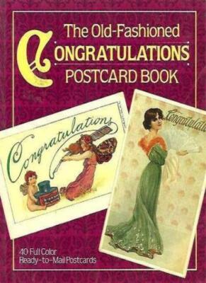 Old Fashioned Congratulations Postcard Book-Sterling | eBay UK