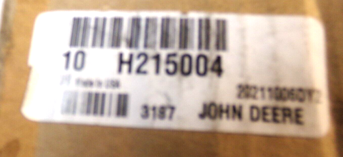 OEM JOHN DEERE BLADE H215004 QTY 10 | eBay