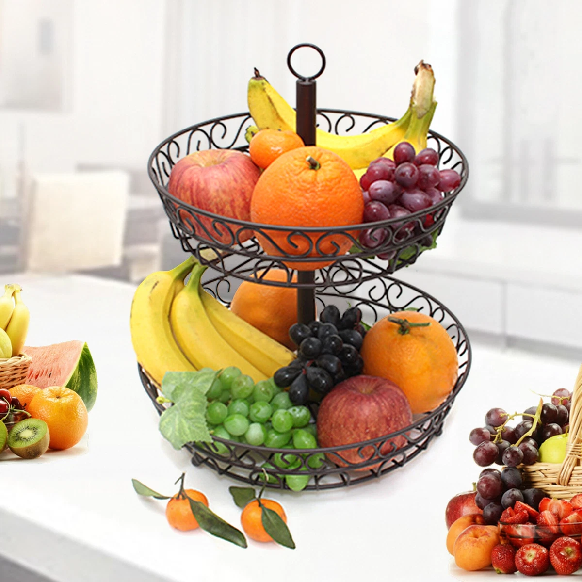 Tiered Fruit Rack