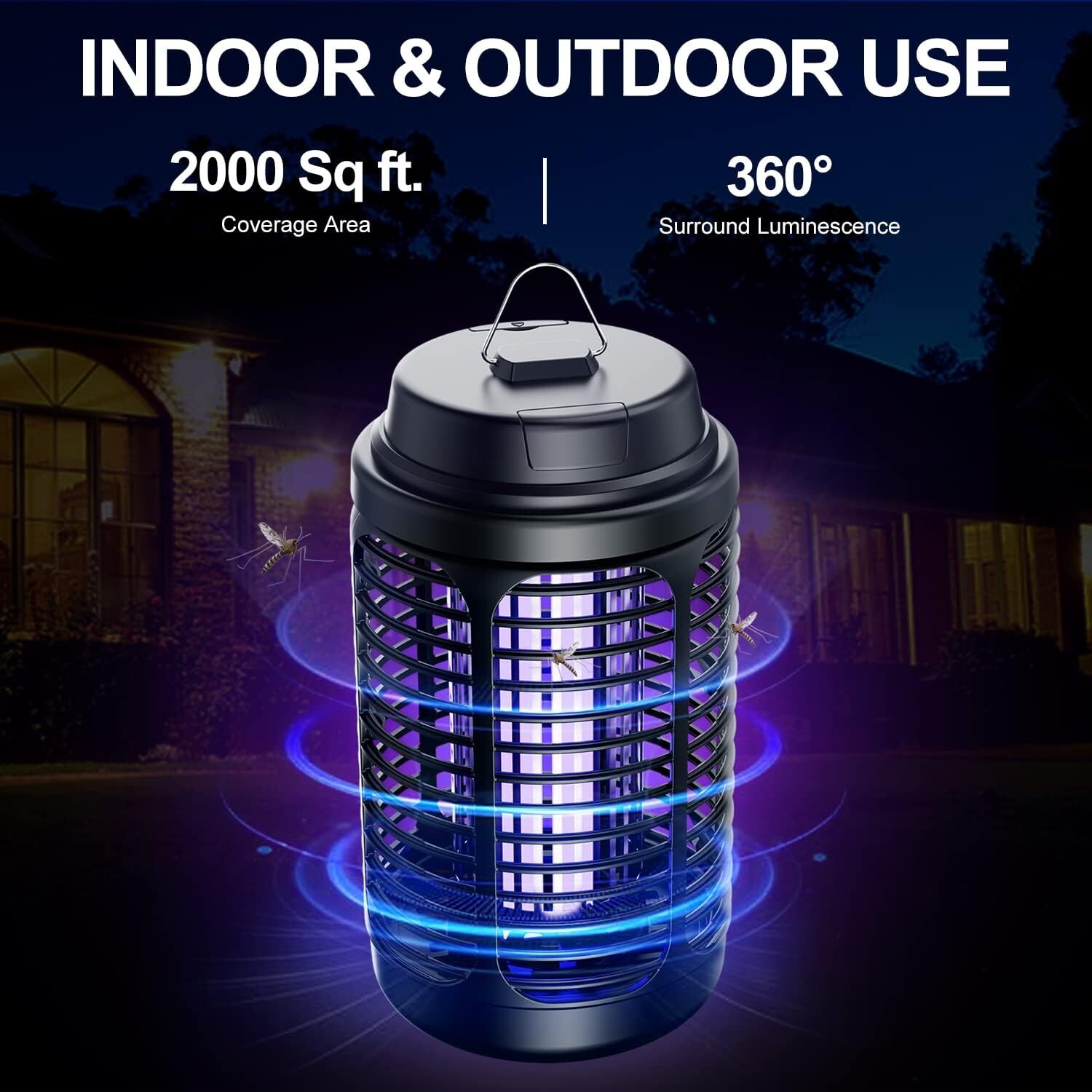 Brookstone Bug Zapper INDOOR/OUTDOOR | eBay