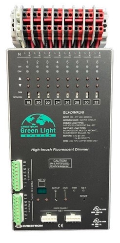 Crestron GLX-DIMFLV8, 8 Channel 0-10V Dimmer Module (6501758 ...