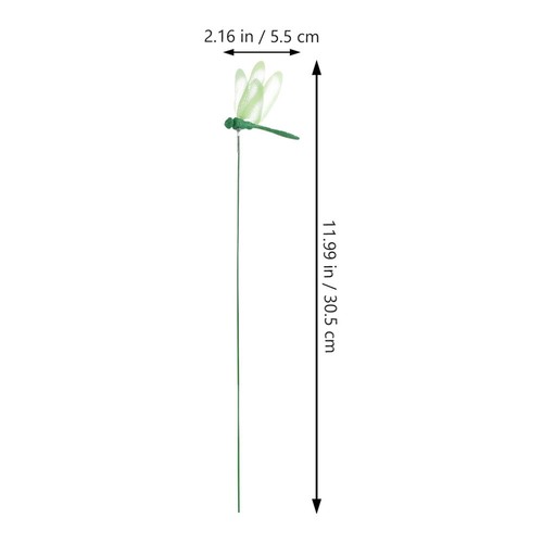 20pcs Garden Dragonfly Simulation Dragonfly Garden Decor Simulation ...