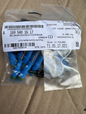 Mercedes-Benz Genuine (14-18) One Brake Pad Sensor Front or Rear ...