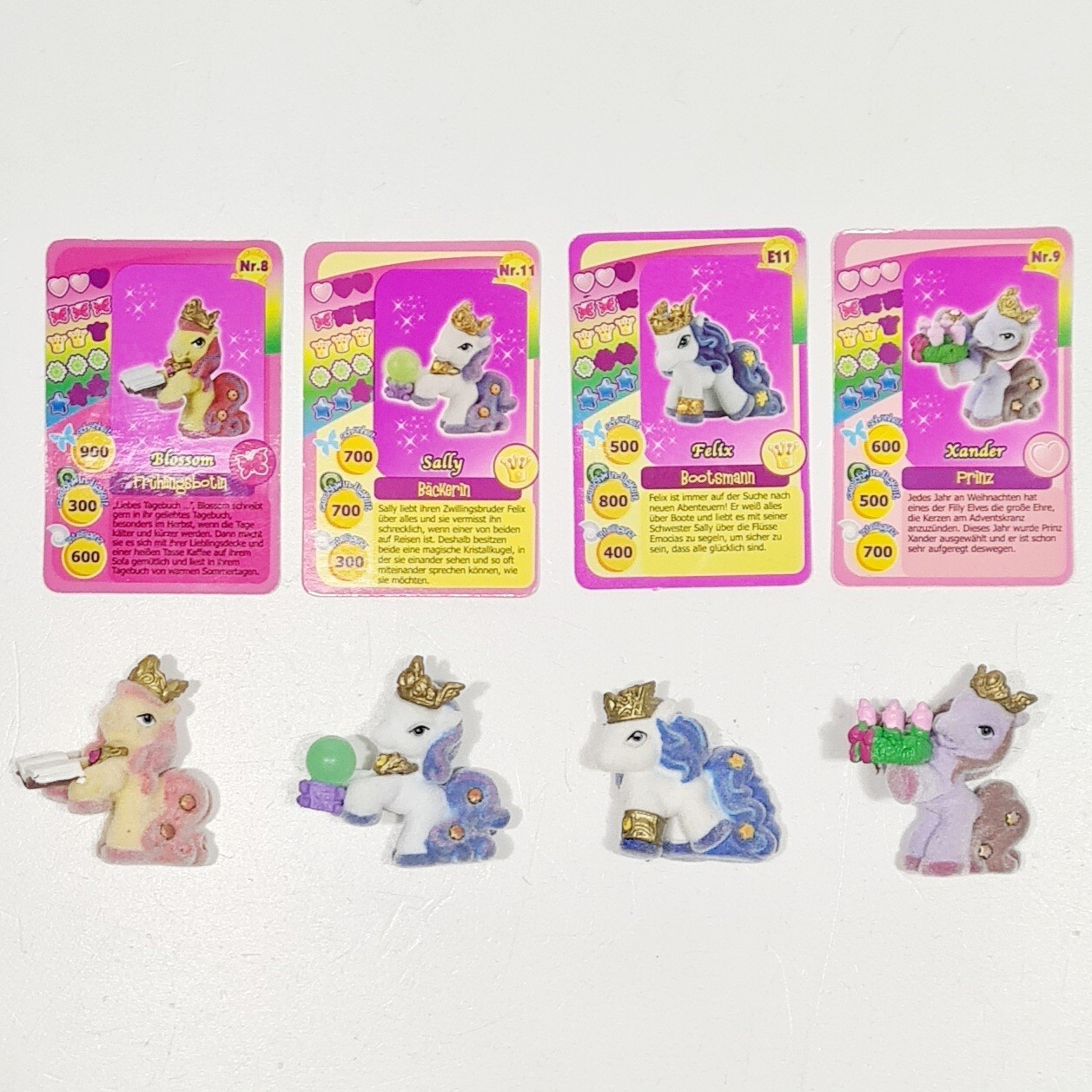 ©Dracco Filly Elves Baby Special Figures Blossom/Sally/Felix & Prince ...