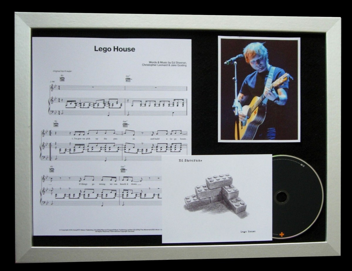 Ed Sheeran Lego House Album Cover