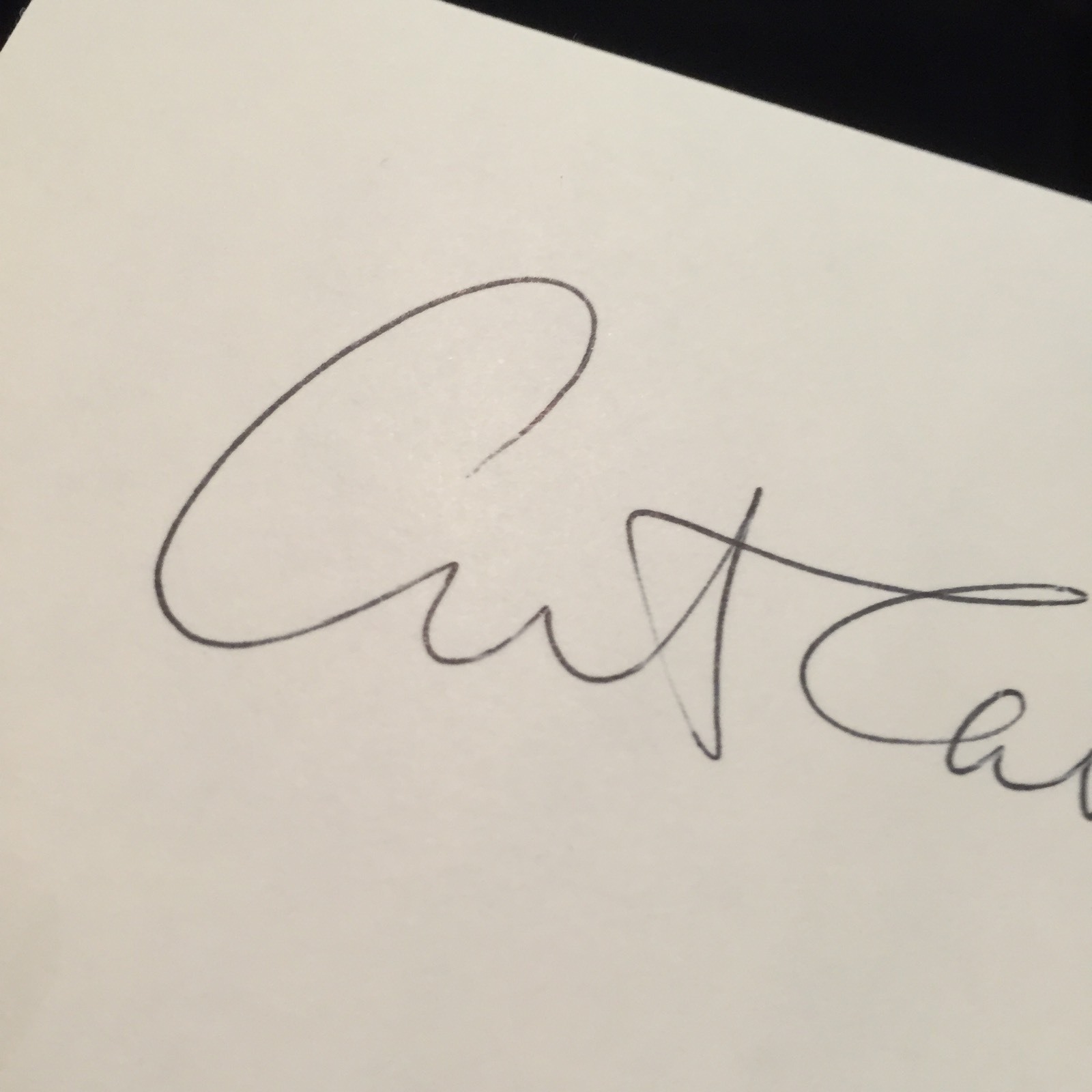 ART CARNEY DECEASED RARE AUTOGRAPHED CARD w/LIFETIME AUTHENTICITY ...