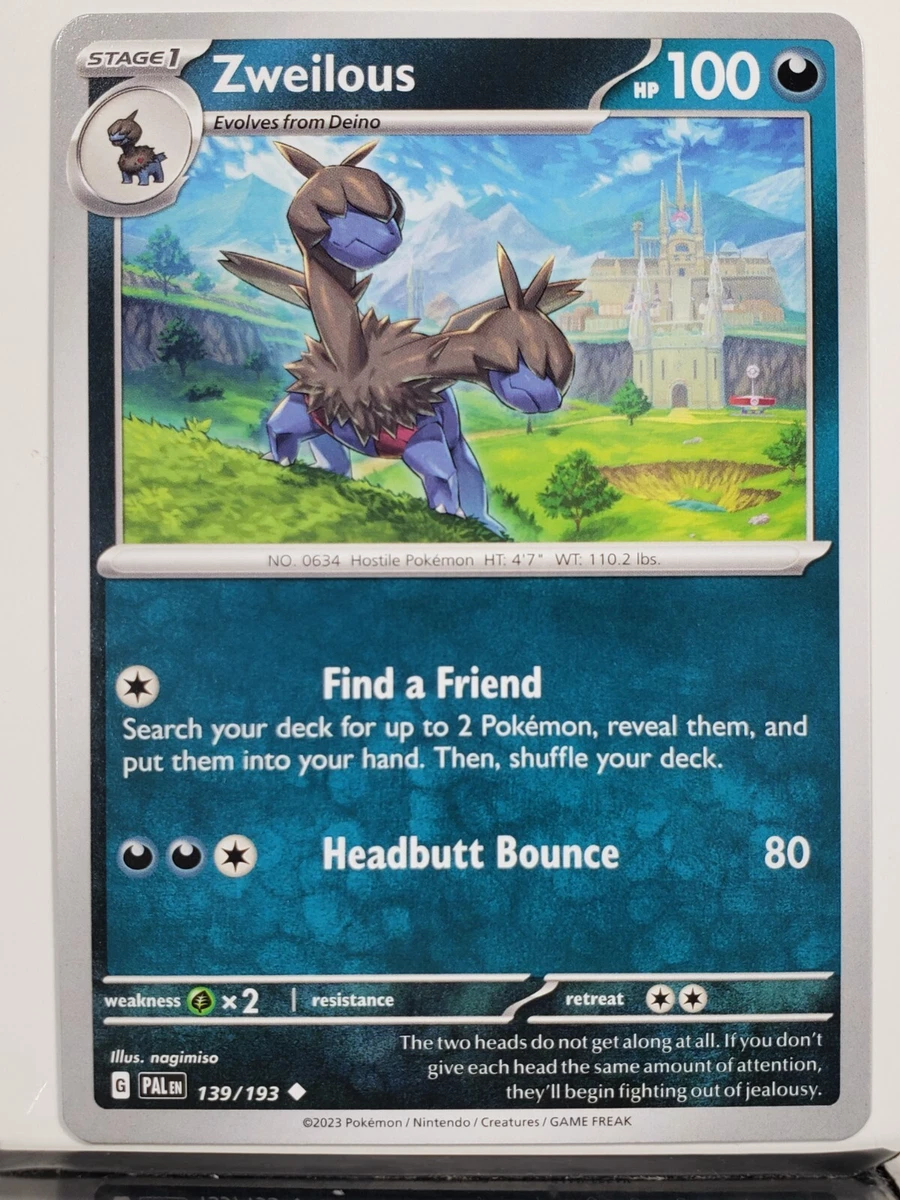 Zweilous Pokemon