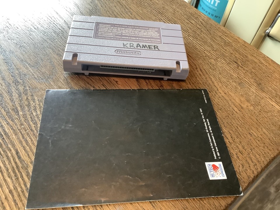 Tom and Jerry Used Super Nintendo Entertainment System 1993 SNES Free ...