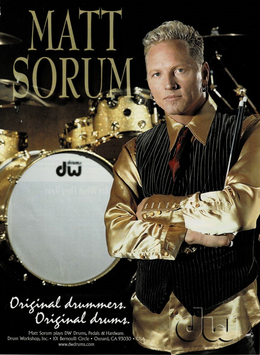 Matt Sorum Drum Kit Matt Sorum | Playing Gretsch Drums For Me Is