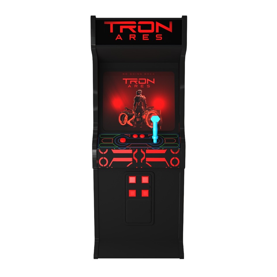 NEW TRON Ares Retro Arcade Popcorn Bucket D23 Screening Regal Theater ...