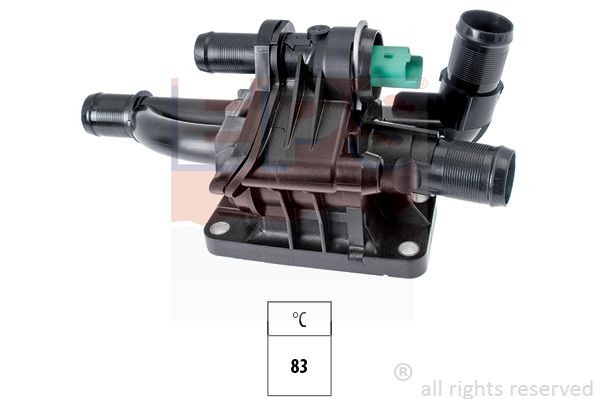 1880734 ENGINE COOLANT THERMOSTAT EPS FOR CITROËN BERLINGO,C4 I,C3,C4 ...