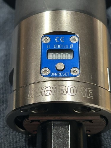 Wohlhaupter DIGIBORE 0.12"-8.19" Digital Boring Head 504001 HSK Balance ...