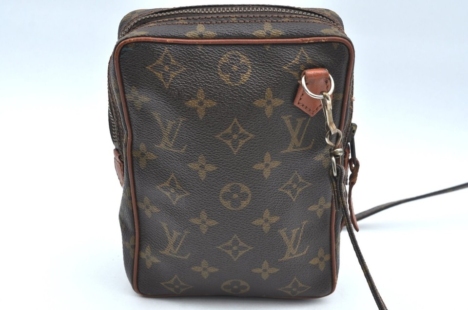 Authentic Louis Vuitton Monogram Amazone Shoulder Cross Body Bag Old ...