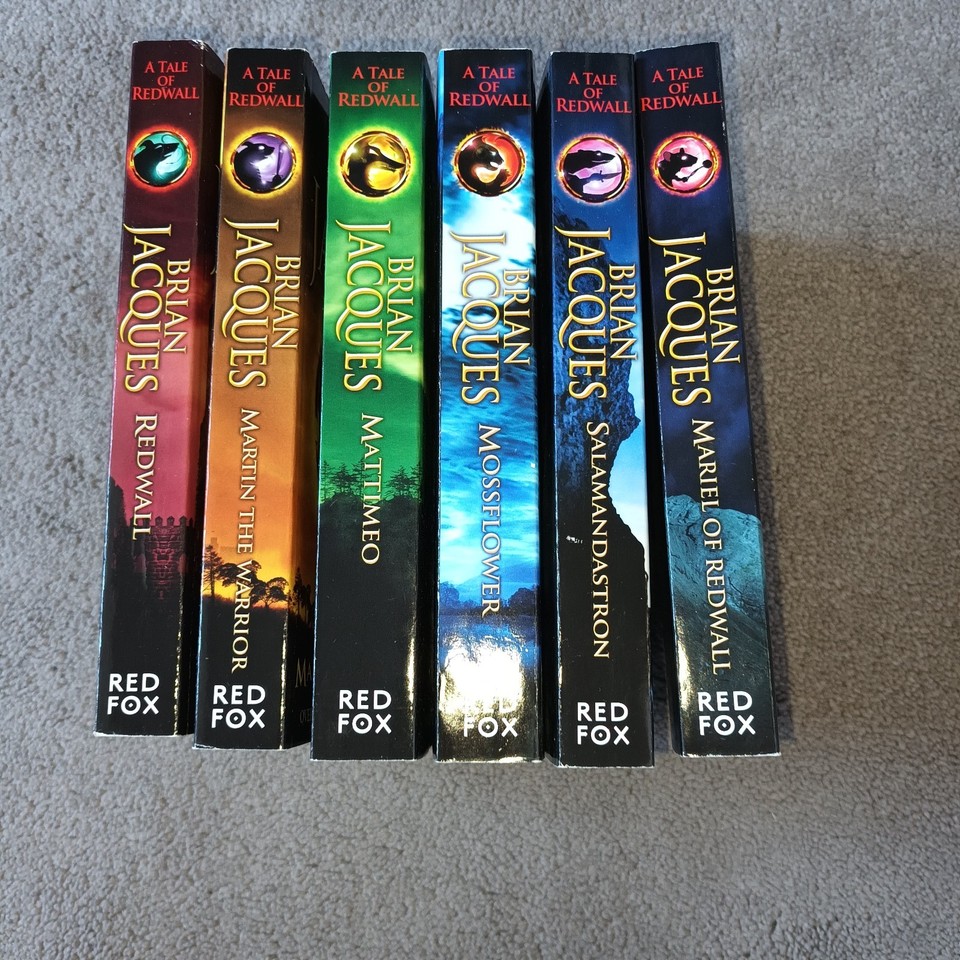 Brian Jacques Redwall 6x Book Collection Bundle | eBay UK