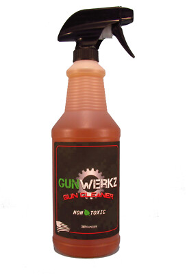 Gun Cleaner-16 oz. Gun-Werkz Non Toxic Gun Cleaning Solvent ...