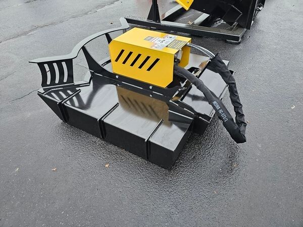 44" Brush Cutter with MULCHING TEETH Fits Mini Skid Steer Toro Dingo ...