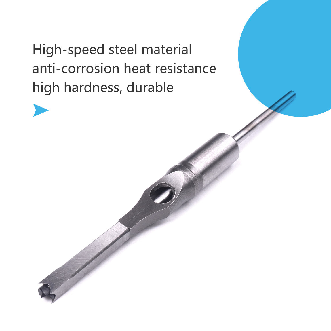 Woodworking Tools Square Hole Mortising Chisel Drill Bit Wood Hole Saw ...