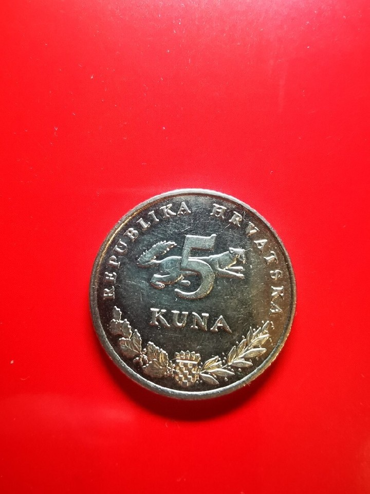 CROATIA 5 Kuna BEAR - URSUS ARCTOS Coin - Even years - RARE | eBay