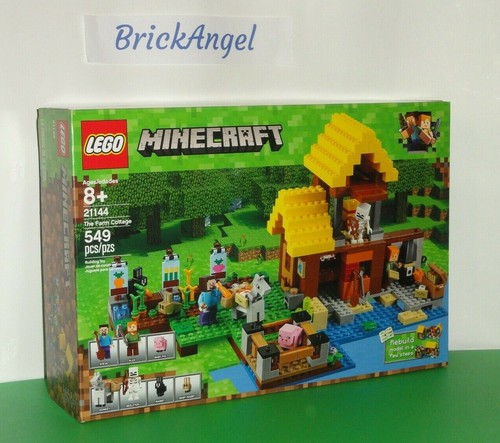 NEW LEGO 21144 Minecraft The Farm Cottage Factory Sealed Box Set 2018 ...