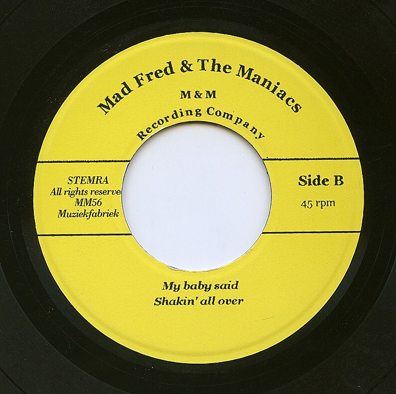 HEAR- Rare Rockabilly EP - Mad Fred & The Maniacs - The Girl - M&M ...
