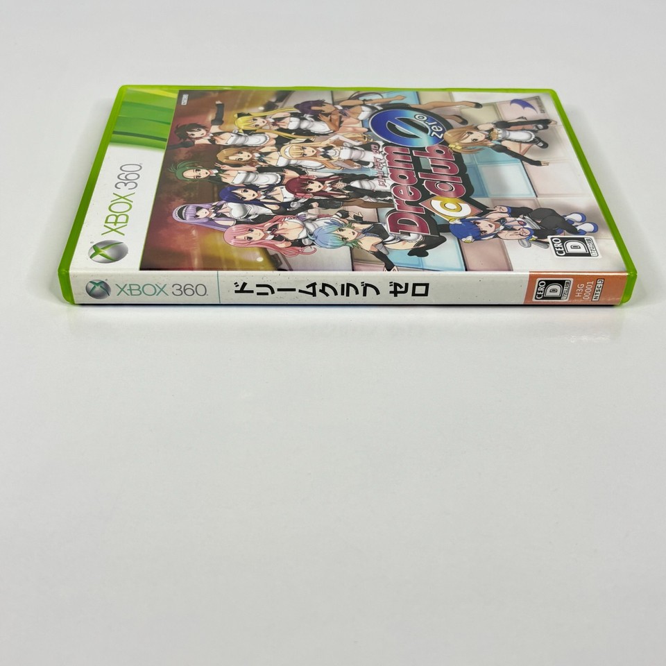 Dream Club Zero Xbox 360 NTSC J Complete With Manual Tracked Japanese ...